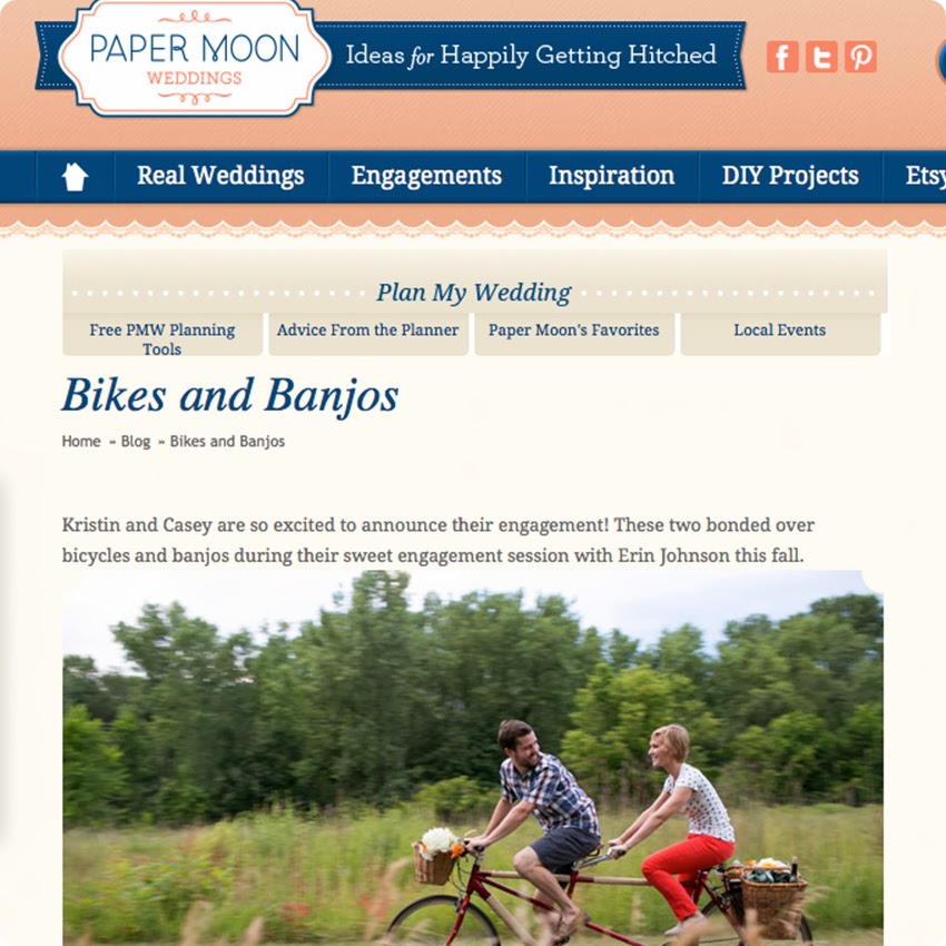 Published on Paper Moon Weddings | Kristen & Casey